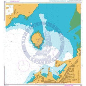 British Admiralty Nautical Chart 1733: Spain - West Coast, Marin and P ...