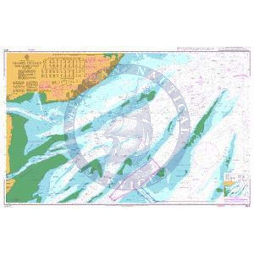 British Admiralty Nautical Chart 1975: England - East Coast - Amnautical