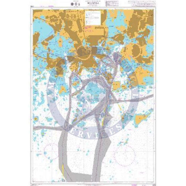British Admiralty Nautical Chart 2218: Baltic Sea - Gulf of Finland ...