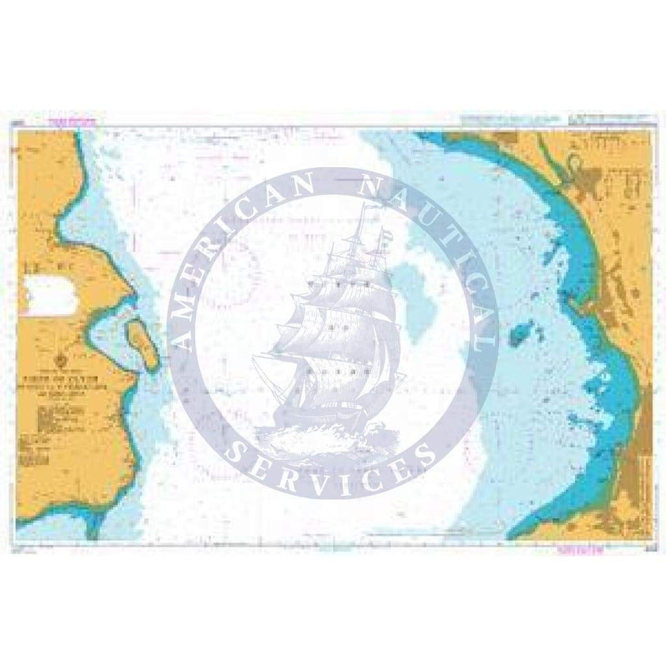 British Admiralty Nautical Chart 2220: Firth of Clyde Pladda to Inchma ...