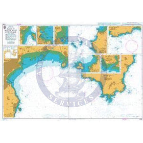 British Admiralty Nautical Chart 2345: England, South Coast, Plans in ...