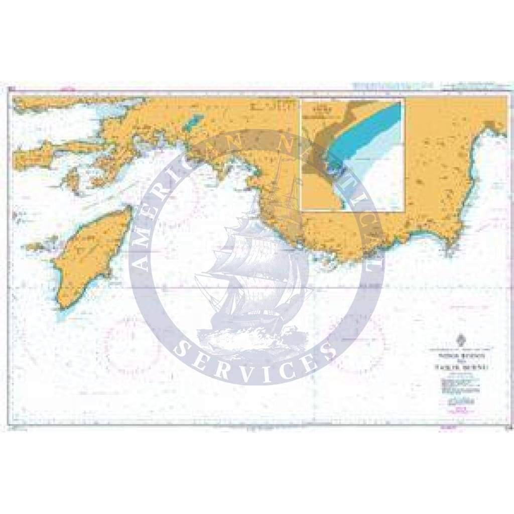British Admiralty Nautical Chart 236: Greece & Turkey - Amnautical