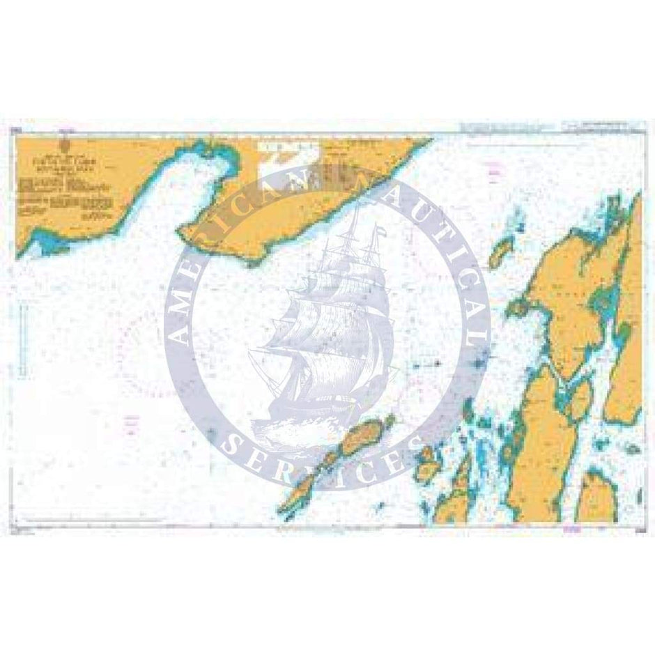 British Admiralty Nautical Chart 2386: Scotland - West Coast, Firth of ...
