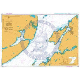 British Admiralty Nautical Chart 2387: Scotland - West Coast, Firth of ...