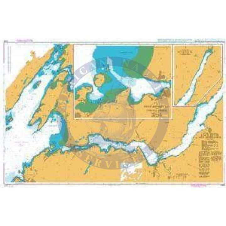 British Admiralty Nautical Chart 2388: Scotland - West Coast, Loch Eti ...
