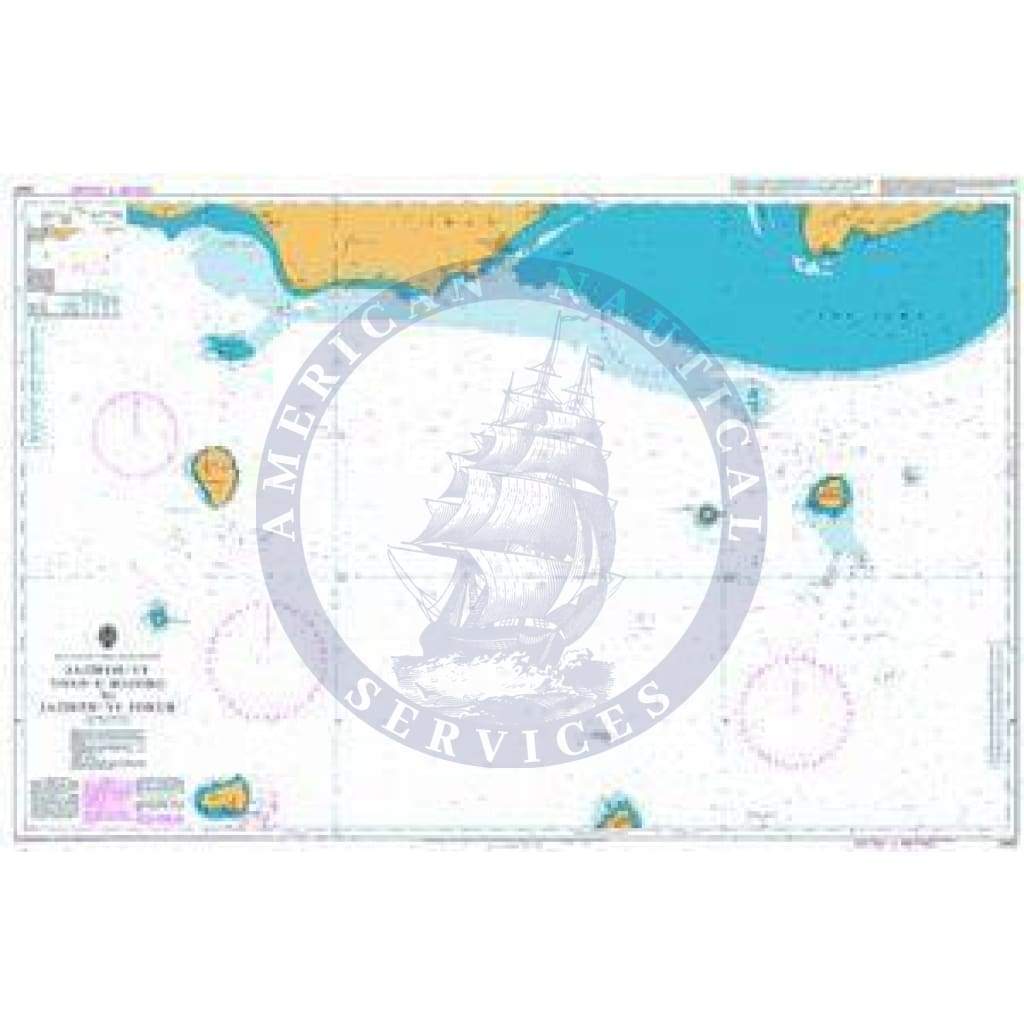 British Admiralty Nautical Chart 2441: Iran and the United Arab Emirat ...