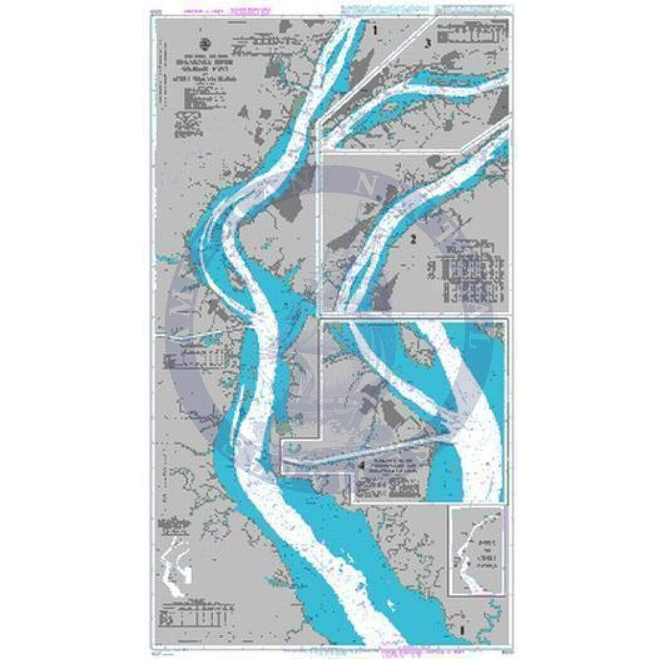 BA Chart 2603: Delaware River, Delaware Point to Little Tinicum Island ...