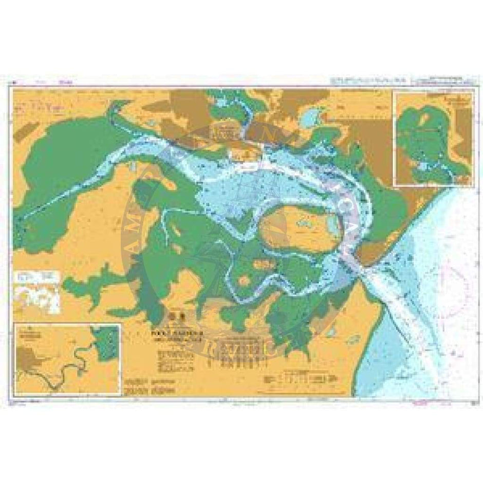 British Admiralty Nautical Chart 2611: England – South Coast | Poole ...