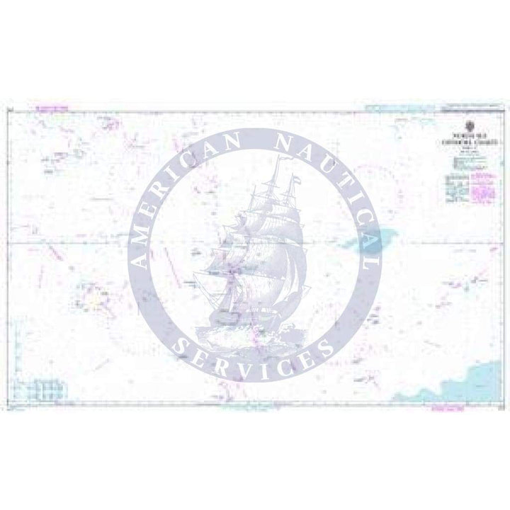 British Admiralty Nautical Chart 272: North Sea Offshore Charts ...