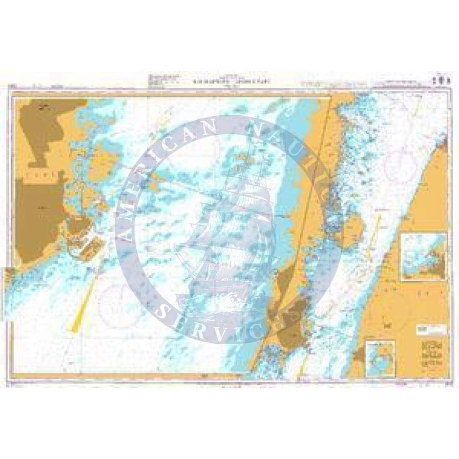 British Admiralty Nautical Chart 2843: Baltic Sea, Sweden – East Coast ...