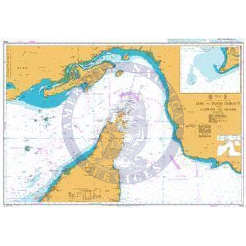 British Admiralty Nautical Chart 2888: Iran, Oman and The United Arab ...