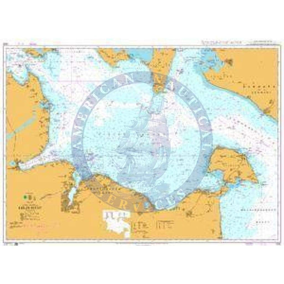 British Admiralty Nautical Chart 2942: Baltic Sea - Denmark and German ...