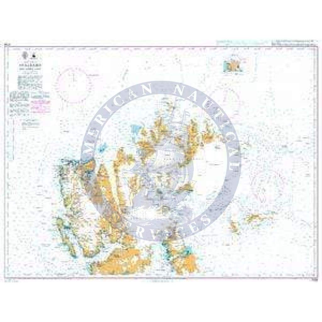 British Admiralty Nautical Chart 3136: Arctic Ocean, Svalbard, Norther - Amnautical