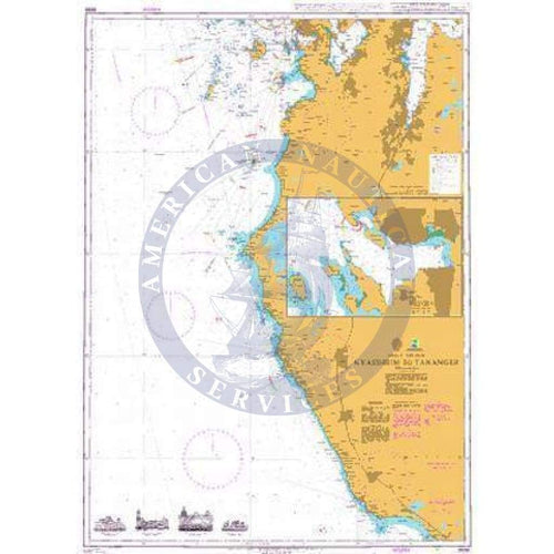 British Admiralty Nautical Chart 3538: Norway – West Coast, Kvassheim ...