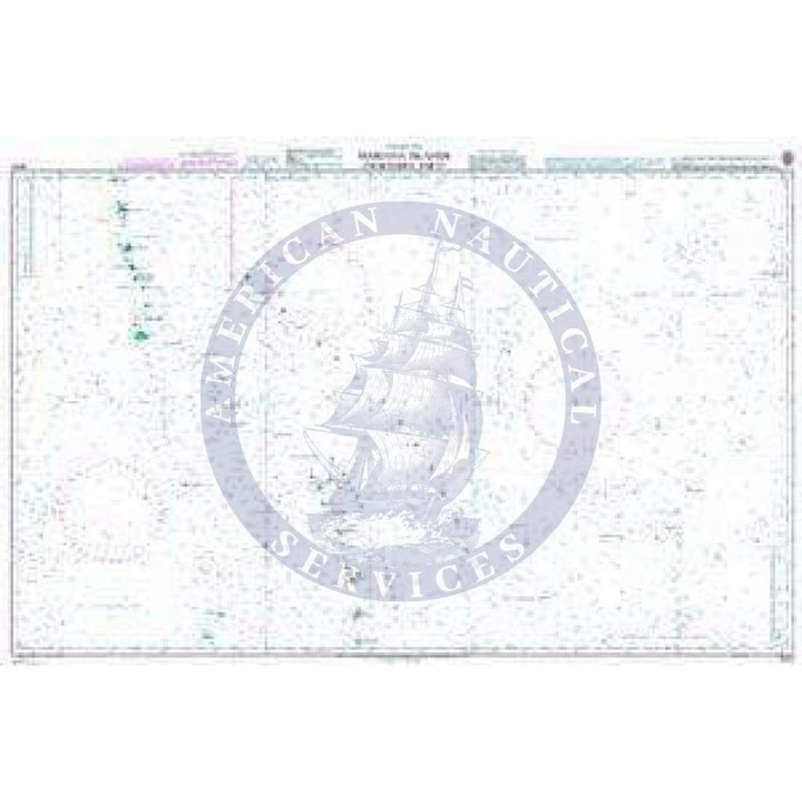 British Admiralty Nautical Chart 3552: Mariana Islands (Northern Part ...