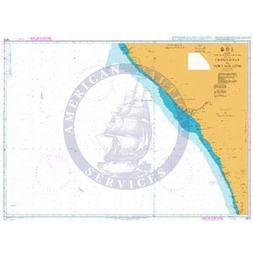 British Admiralty Nautical Chart 3870: Namibia and South Africa, West ...