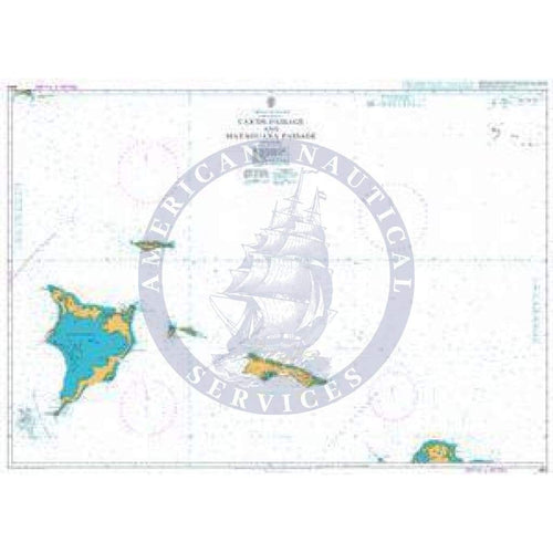 BA Chart 3914: Turks and Caicos Islands and Bahamas - Caicos Passage ...