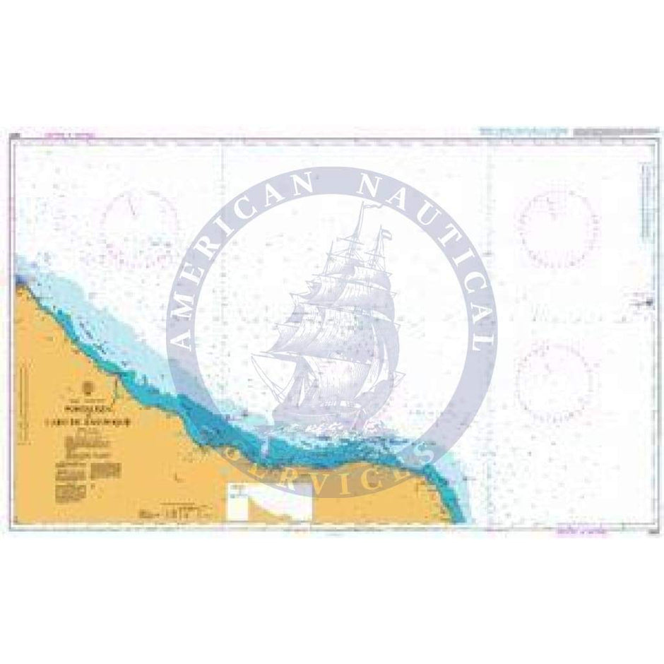 British Admiralty Nautical Chart 3955: Brazil - North Coast, Fortaleza - Amnautical