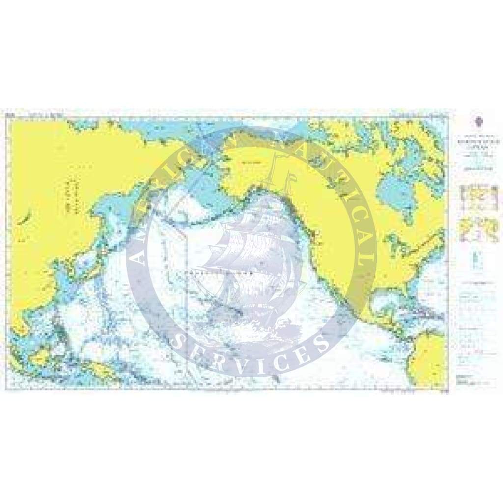 British Admiralty Nautical Chart 4008: A Planning Chart for the North ...
