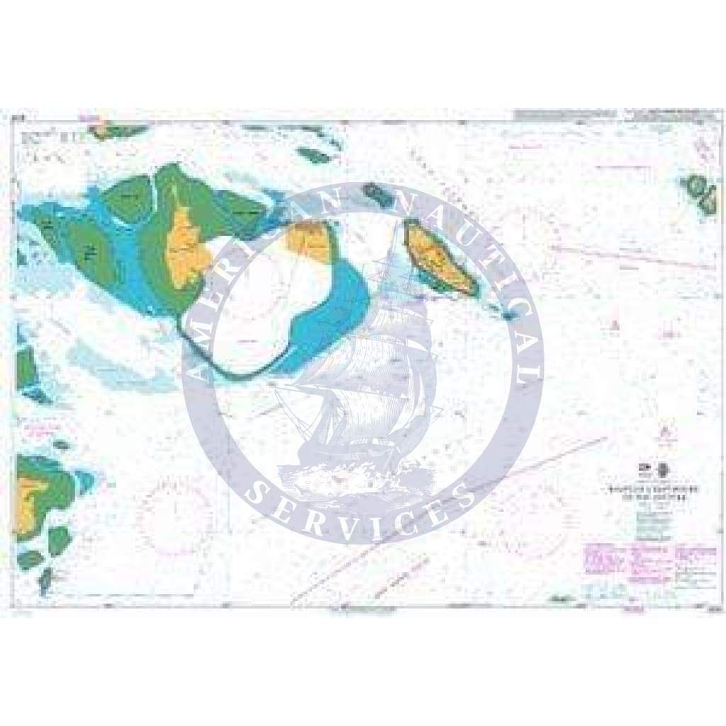 British Admiralty Nautical Chart 4036: Port of Singapore, Raffles Ligh ...