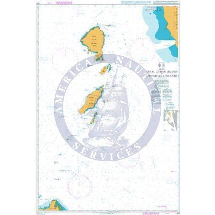 Admiralty Nautical Chart 453 - Red Sea - Amnautical