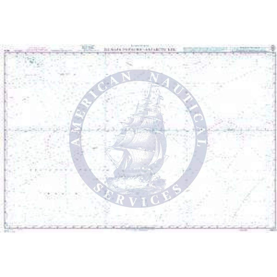 British Admiralty Nautical Chart 4614: Ile Rapa to Pacific-Antarctic R ...