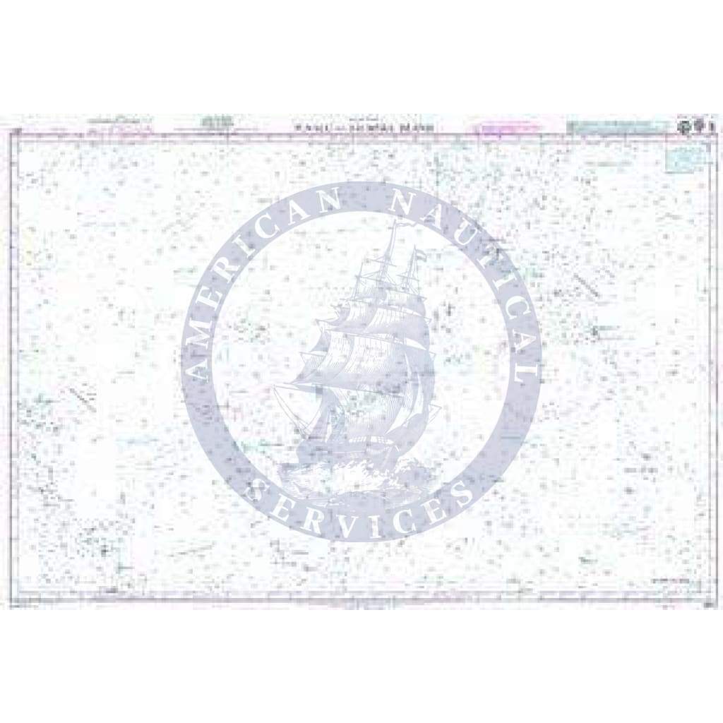 British Admiralty Nautical Chart 4617: Pacific Ocean, Tuvalu to Palmyr ...