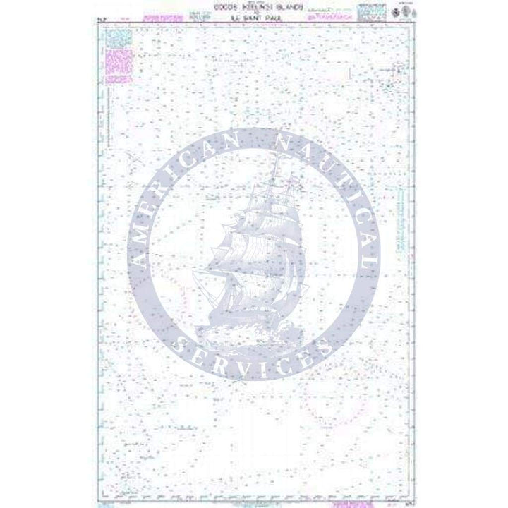 British Admiralty Nautical Chart 4714: Indian Ocean, Cocos (Keeling) I ...