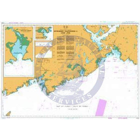 British Admiralty Nautical Chart 4749: Approaches to/approches a Saint ...