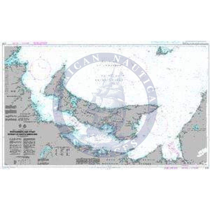 British Admiralty Nautical Chart 4765: Northumberland Strait/Detroit d ...