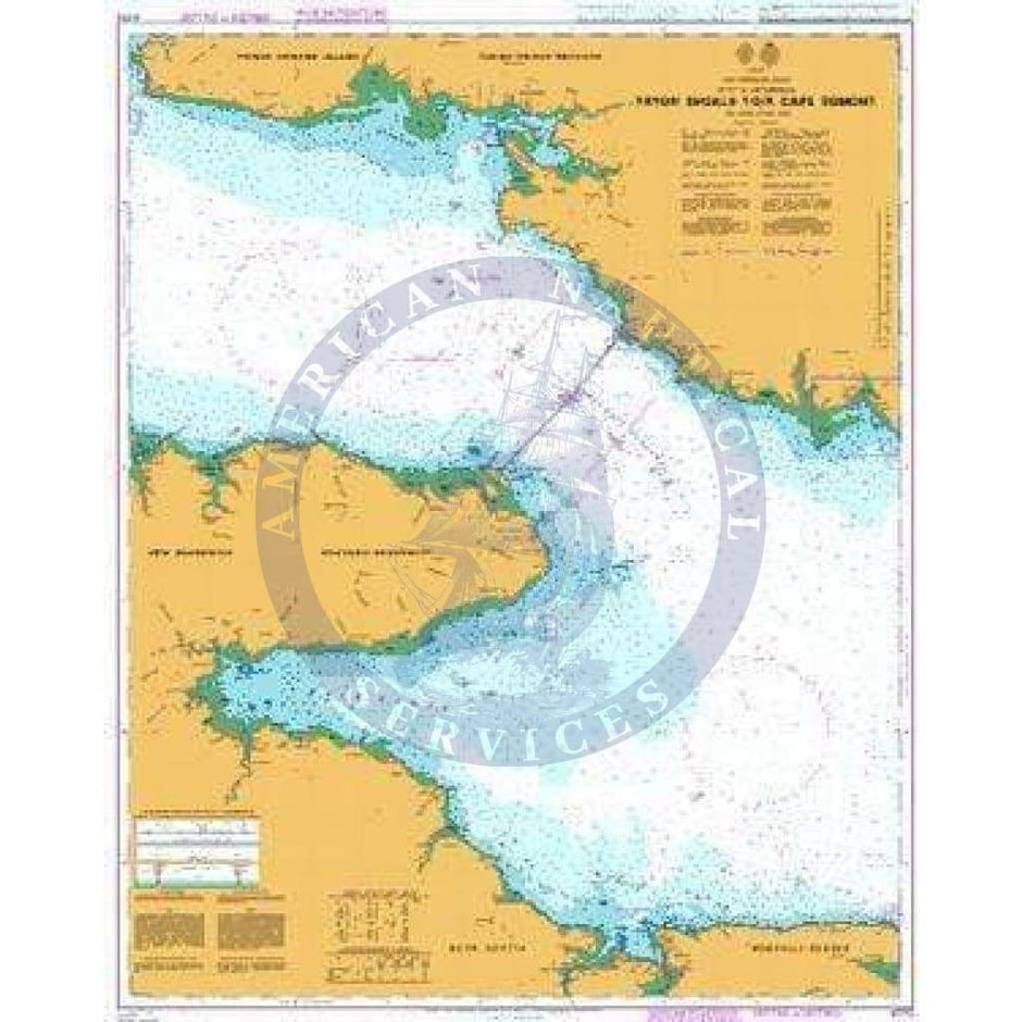 British Admiralty Nautical Chart 4770: Tryon Shoals to/a Cape Egmont - Amnautical