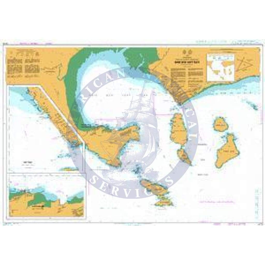British Admiralty Nautical Chart 4776: Baie Des Sept Iles - Amnautical