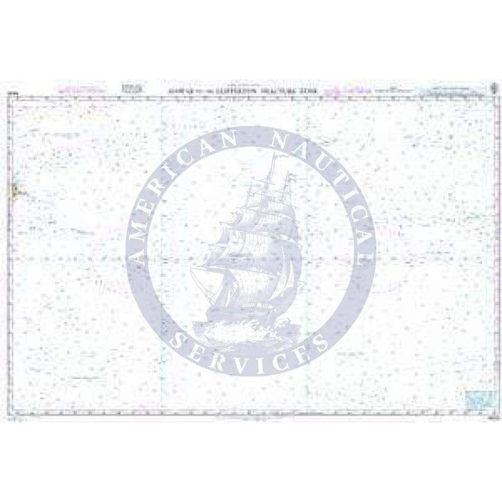 British Admiralty Nautical Chart 4808: Hawaii to the Clipperton Fractu ...