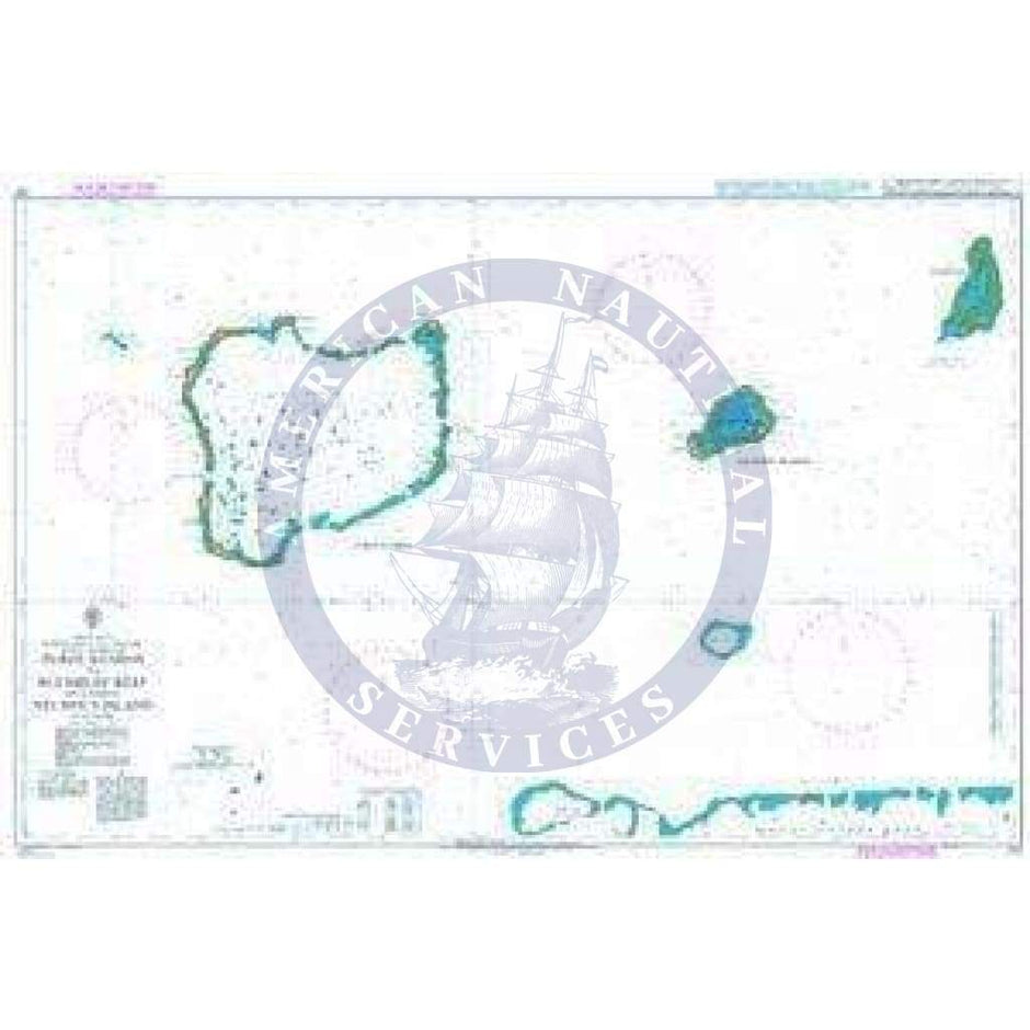 British Admiralty Nautical Chart 727: Indian Ocean, British Indian Oce ...