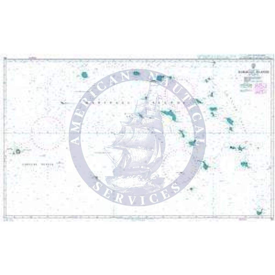 British Admiralty Nautical Chart 761: Marshall Islands - Amnautical