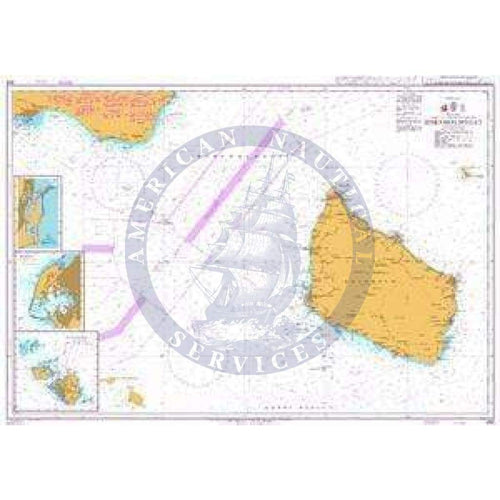 British Admiralty Nautical Chart 958: Baltic Sea, Bornholmsgat - Amnautical