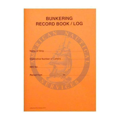 Bunkering Record Log Book - Amnautical