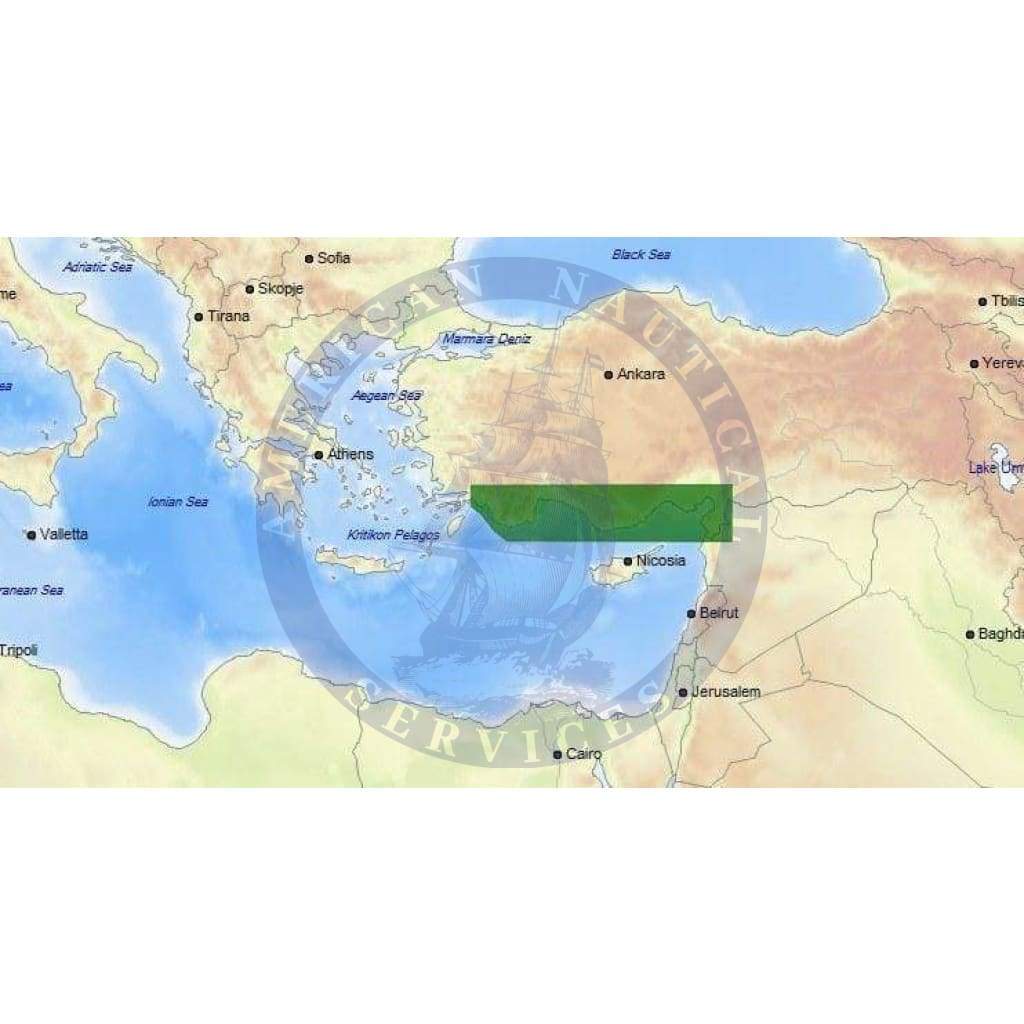 C-MAP Max N+ Mediterranean Charts - Amnautical