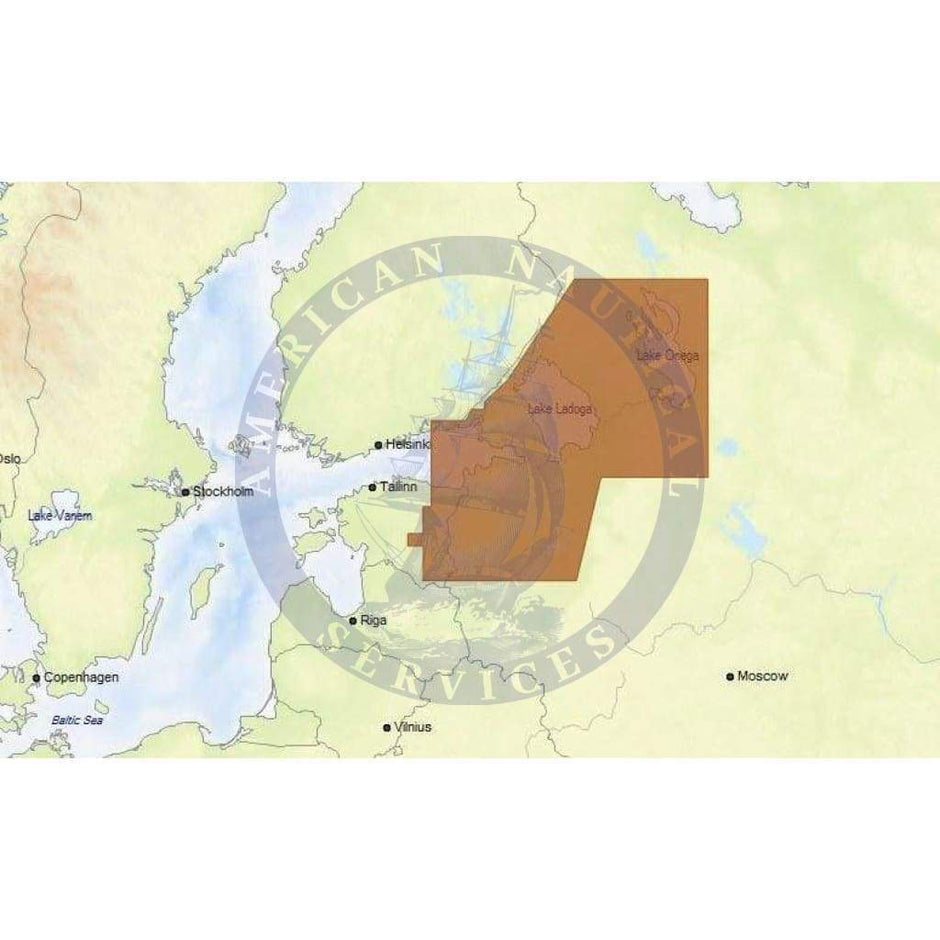 C-Map Max-N+ Chart EN-Y604: Russian Lakes (Update) - Amnautical