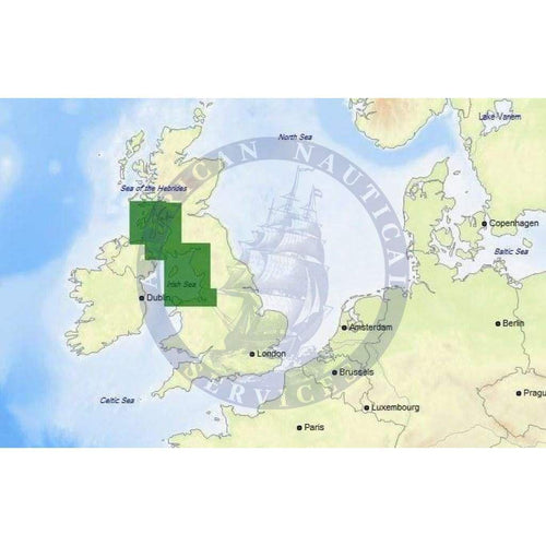 C-Map Max-N+ Chart EW-Y322: Irish Sea And North Channel Map(Update ...