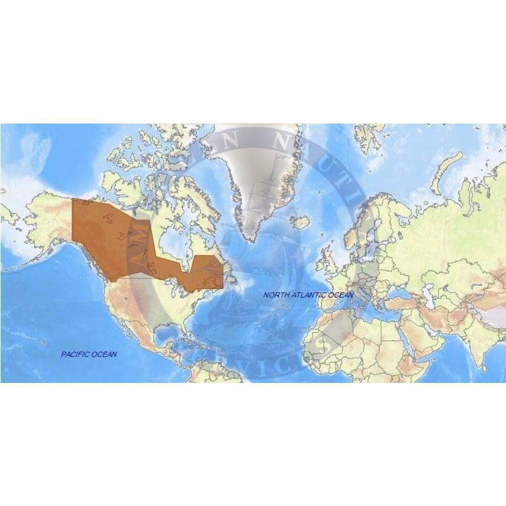 C-Map Max-N+ Chart NA-Y048: Canada Lakes (Update) - Amnautical