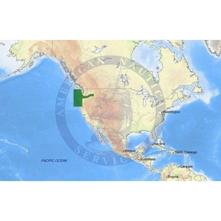 C-Map Max-N+ Chart NA-Y954: Cape Blanco To Cape Flattery - Amnautical