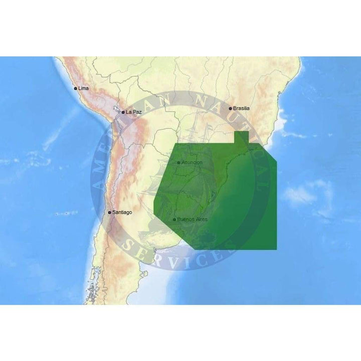 C-Map Max-N+ Chart SA-Y906: Rio De Janeiro To Rio De La Plata - Amnautical
