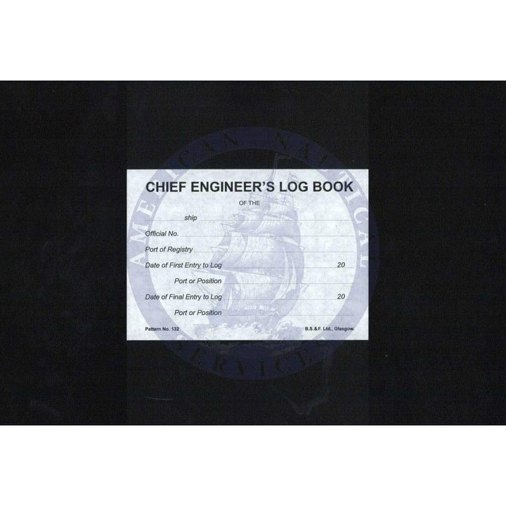Chief Engineer's Log Book (No. 132) (3-Months) - Amnautical