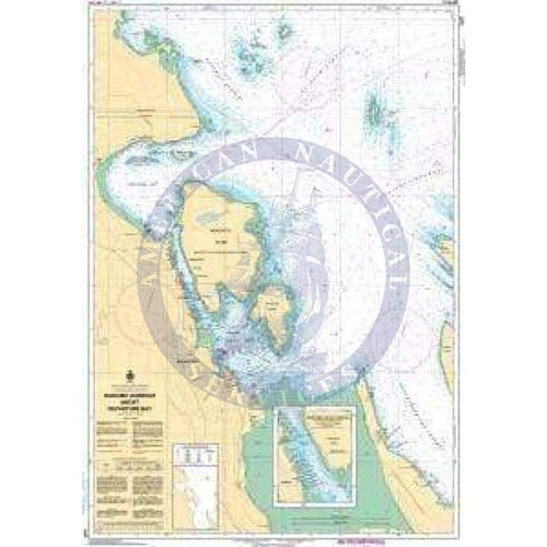 CHS Nautical Chart 3447: Nanaimo Harbour and/et Departure Bay - Amnautical
