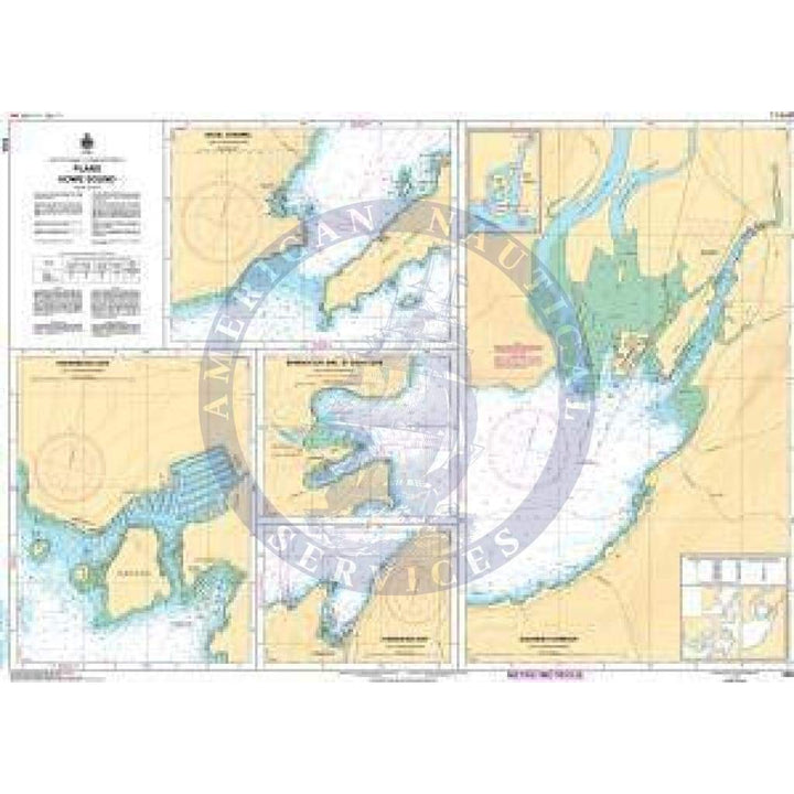 CHS Nautical Chart 3534: Plans - Howe Sound - Amnautical