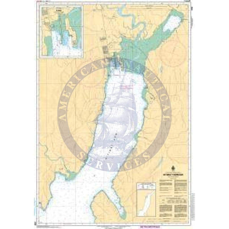CHS Nautical Chart 3908: Kitimat Harbour - Amnautical