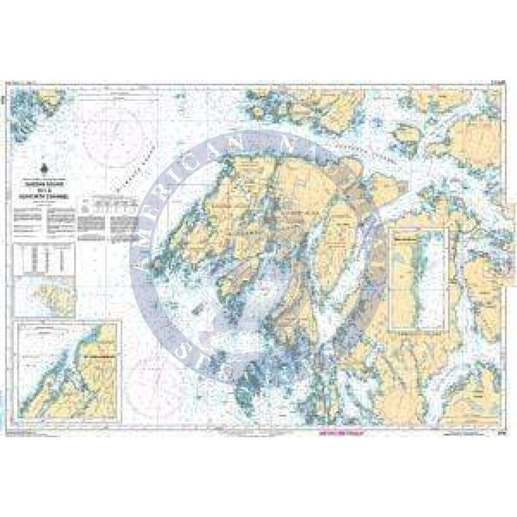CHS Nautical Chart 3938: Queens Sound to/à Seaforth Channel - Amnautical