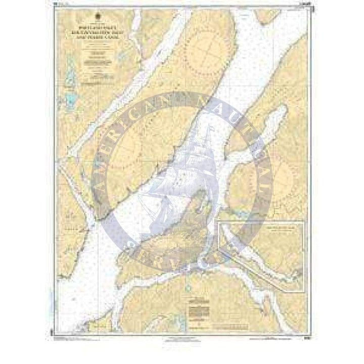 CHS Nautical Chart 3994: Portland Inlet, Khutzeymateen Inlet and Pears ...