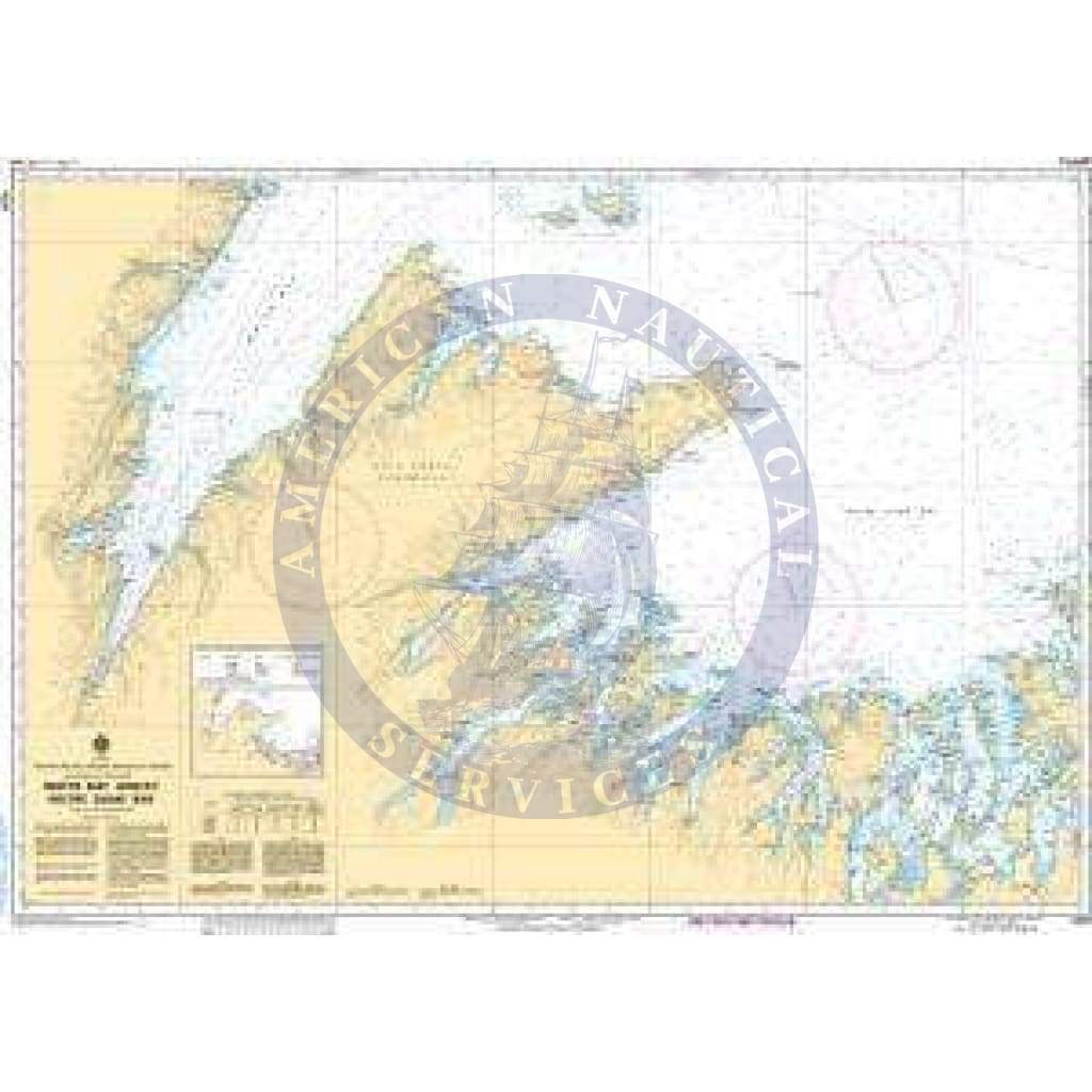 CHS Nautical Chart 4821: White Bay and/et Notre Dame Bay - Amnautical